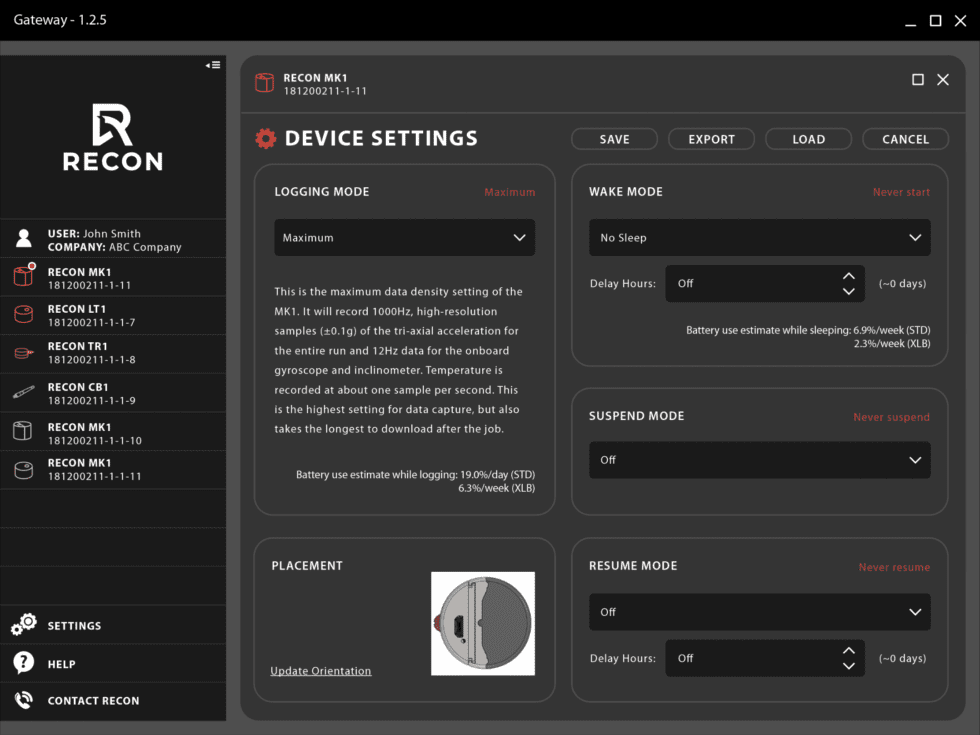 Software - RECON Downhole Loggers